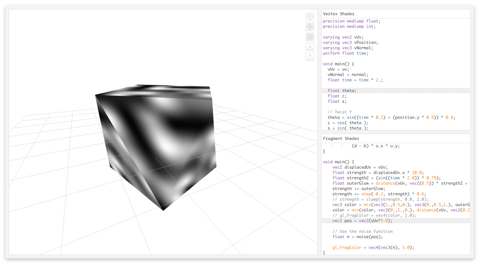 View the live demo at glsl.evos.studio