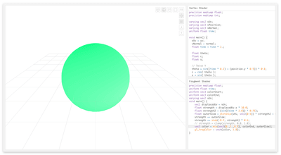 View the live demo at glsl.evos.studio
