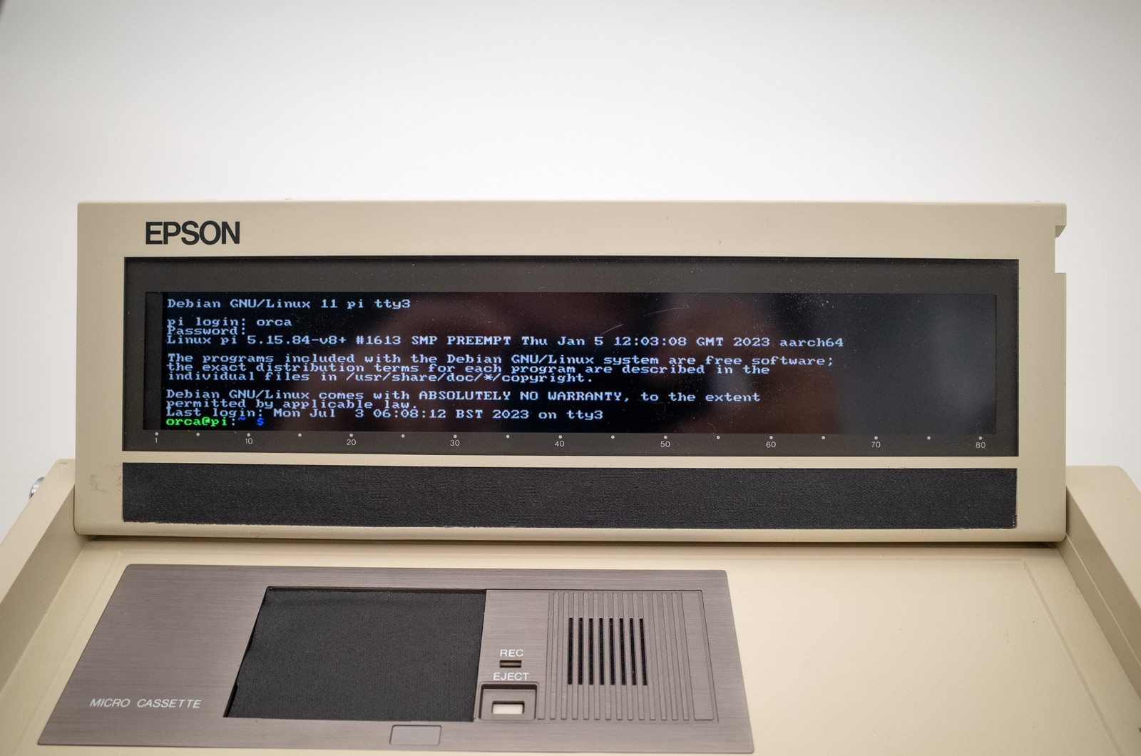 PX-8 Livecoding Terminal
